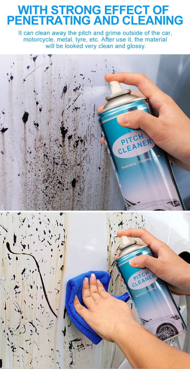 Oem Super Aerosol Dry 450ml Car Spray Pitch Cleaner No Harm Asphalt ...