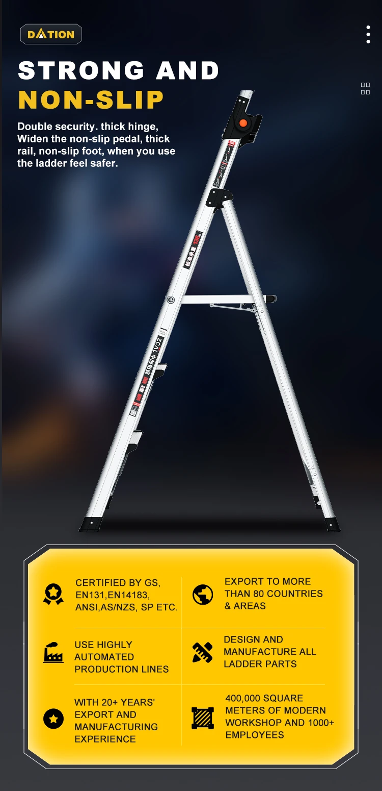 Factory Safety Ladder For Home European Popular Step Stool Ladder Hot ...