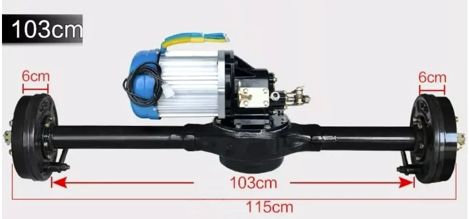 High Power 60V-72V Electric Car Tricycle Motor Kit, 1500W-3000W Hub ...