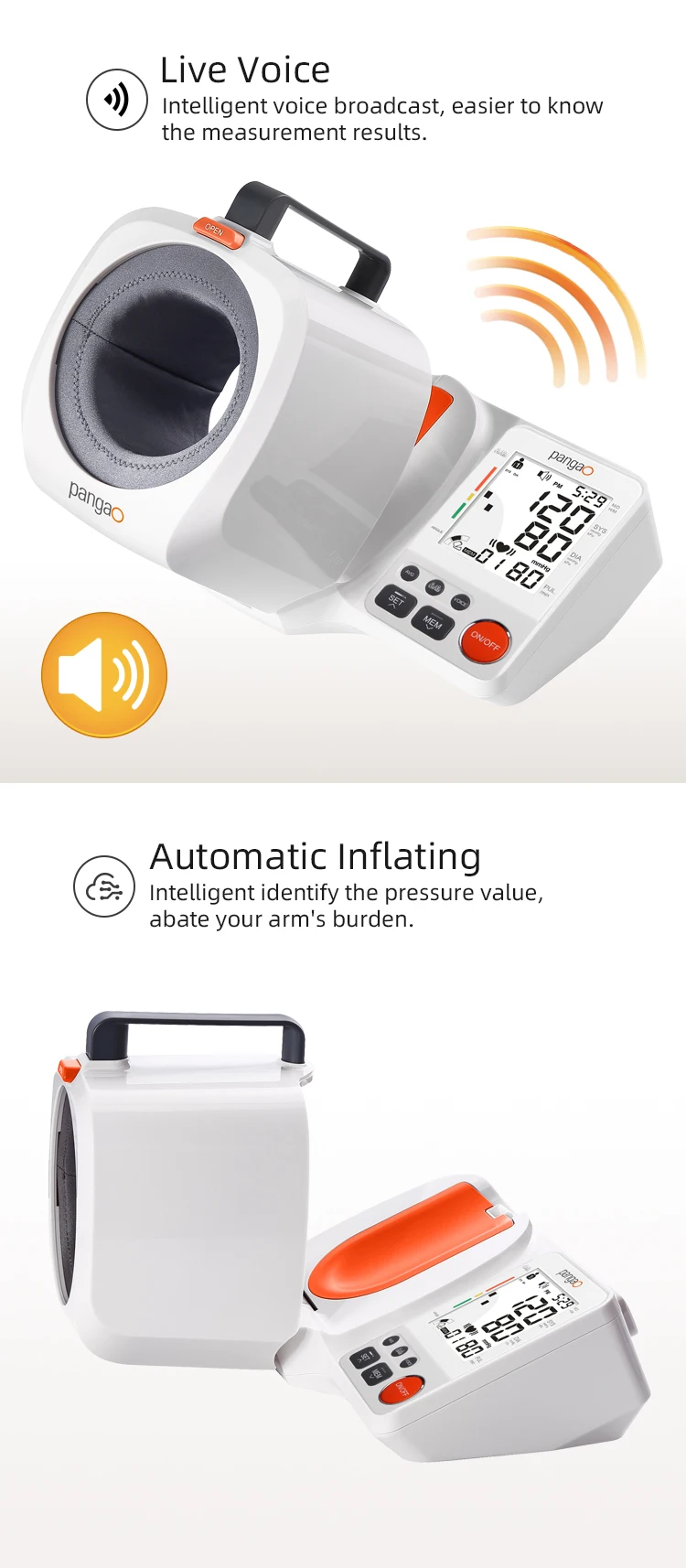 Best Automatic Hospital Clinical Bp Machine Arm Cuff Table Type Blood ...