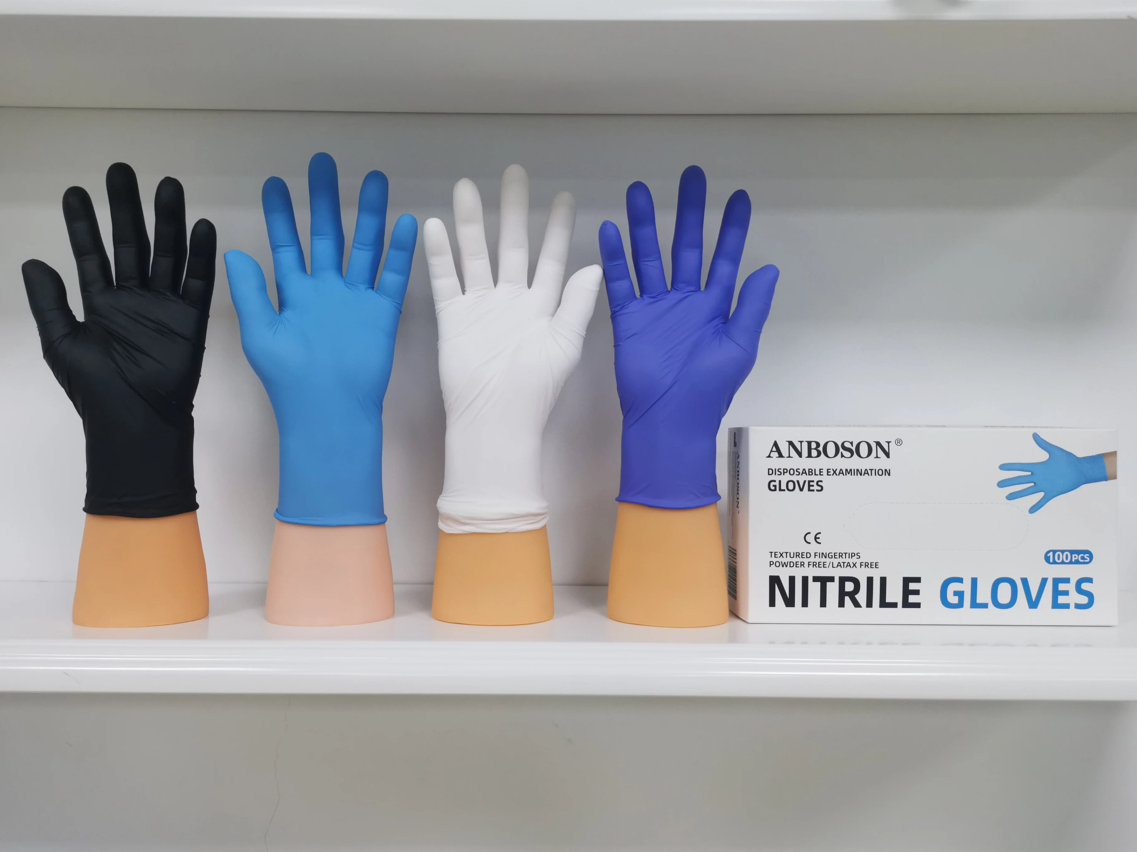 Anboson Cheap Price Box Blended Nitrilo Pvc Nitrile Coated Composite ...