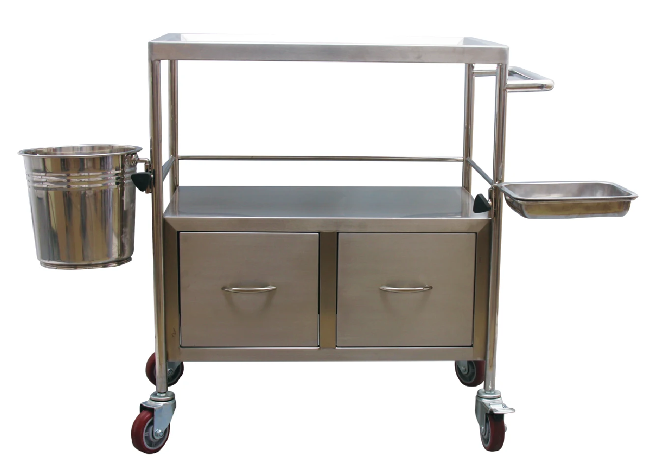 Aeolus Animal Deluxe Mobile Tool Cart With Cabinet Pet Veterinary Tool ...