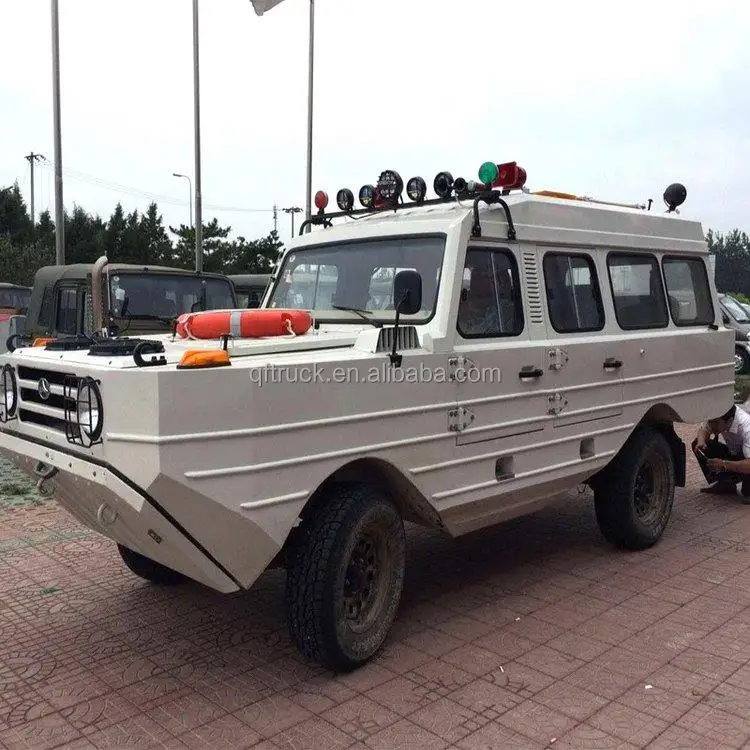 China 4x4 off Road Amphibious Truck for 8 People - ABS & ESC