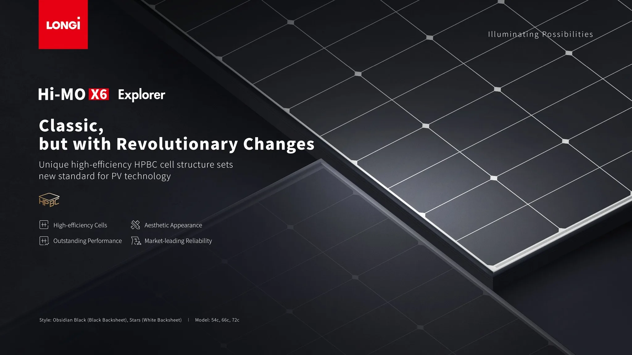 Longi Himo X6 Explorer - Solar Panels with HPBC Technology