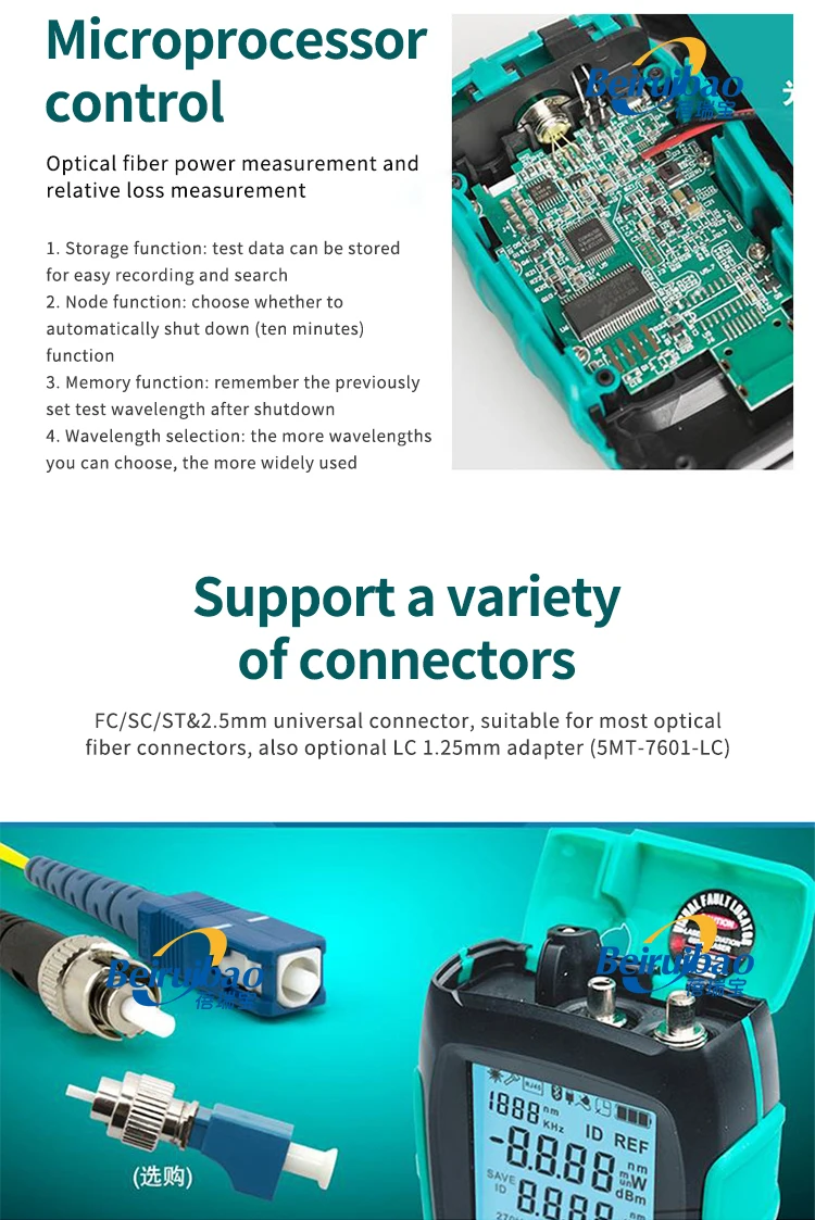 Proskit MT-7615/7616 Power Meter - Precision Fiber Optic Test