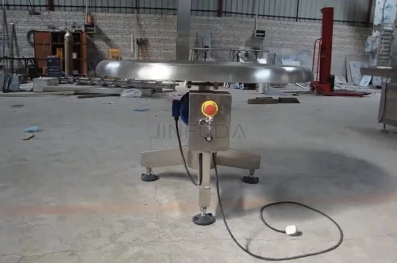 Stainless Steel Rotary Table Disc Sorting Machine Efficiency