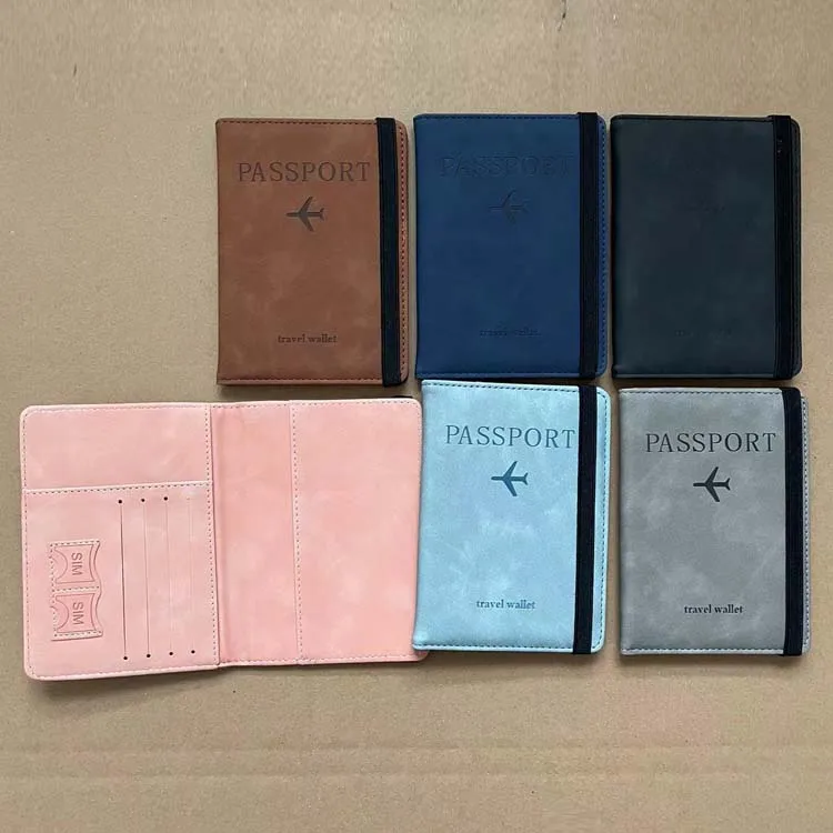 Wholesale Multiple Passport Wallet Rfid Blocking Passport Holder Luxury ...