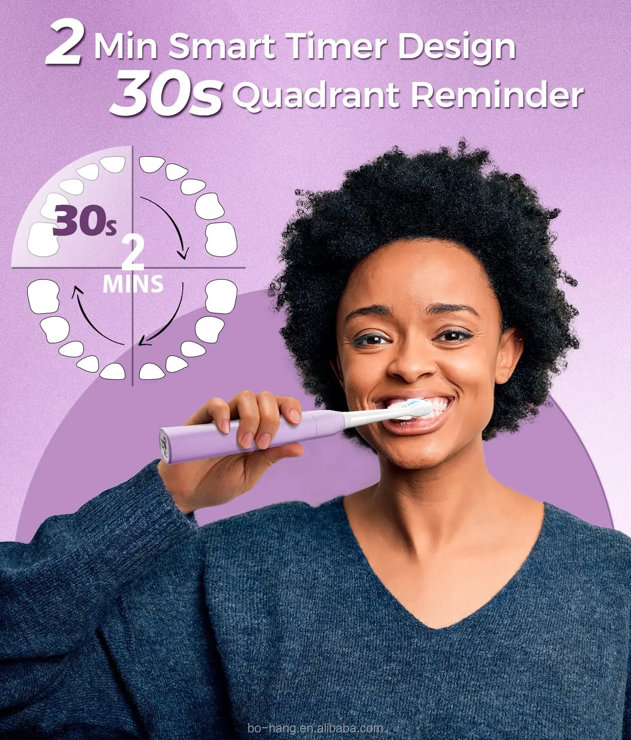 Oem Rechargeable Sonic Electric Toothbrush 300 Days Battery Life Ipx8 ...