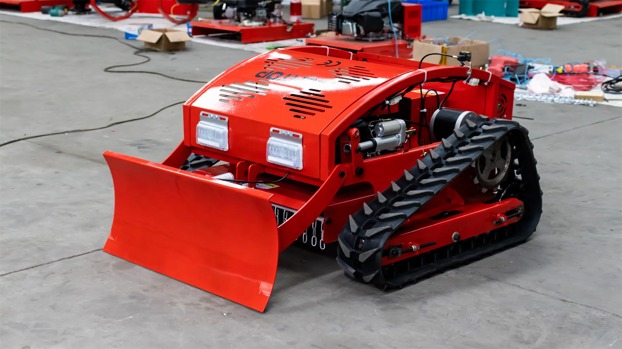 7.5hp/9hp Remote Control Slope Lawn Mower Agricultural Grass Cutter All ...