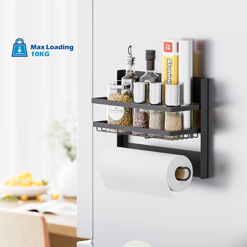 WIREKING Magnetic Spice Rack - Efficient Kitchen Storage