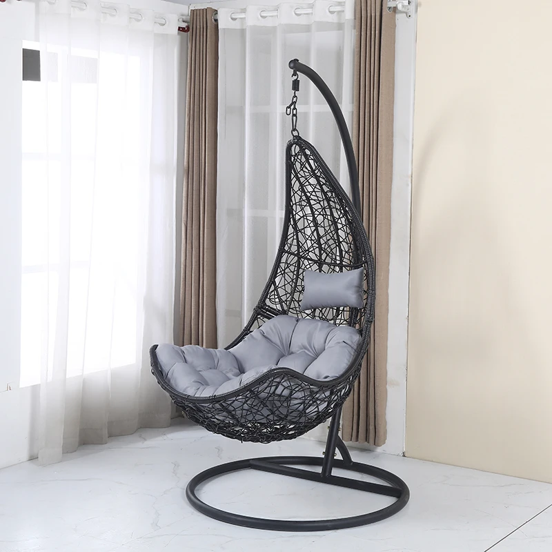 Outdoor Garden Rattan Hanging Swing Egg Chair - Buy Hanging Swing Egg ...