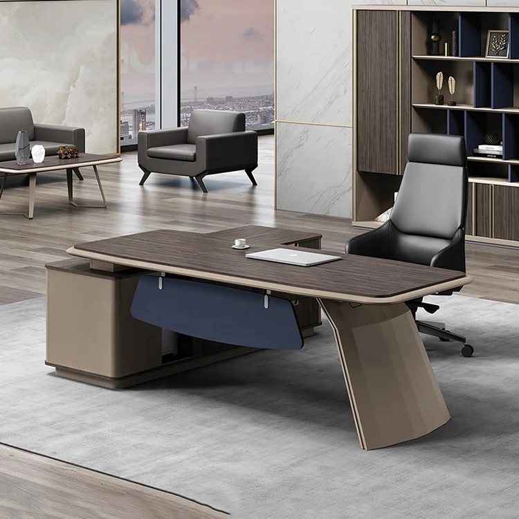 Modern Office Furniture Executive Desk Set L Shape Executive Office ...