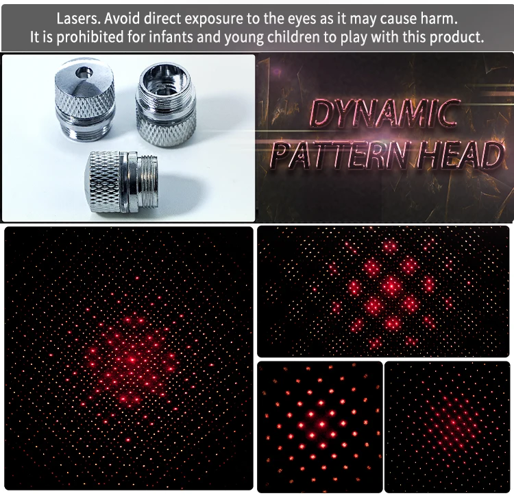 Pocket-Sized Red Laser Pointer with Starlight Projection | USB-C ...