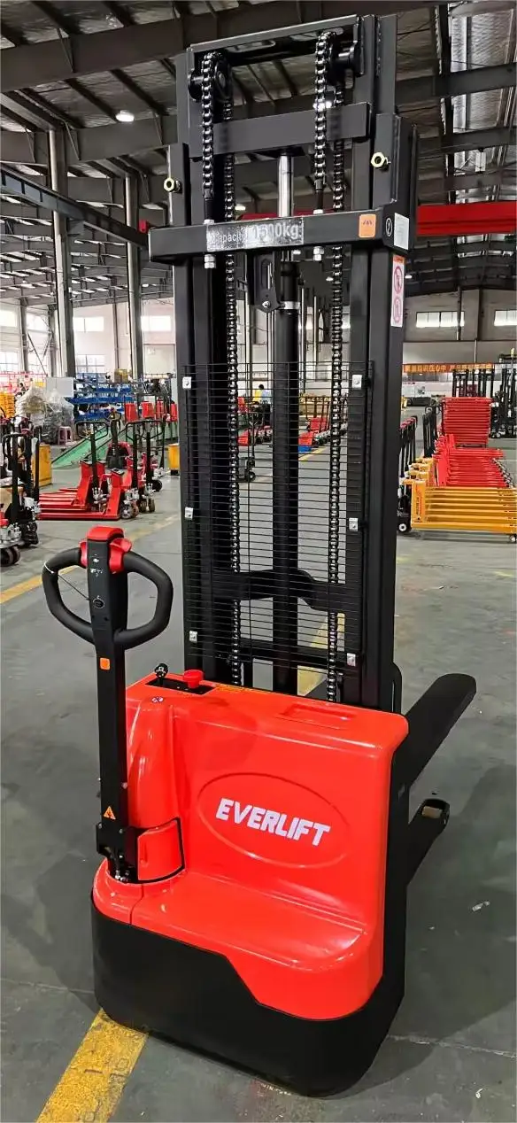 Everlift Electric Walkie Stacker 1.2t 1.5t 3m 3.5m Electric Stacker ...