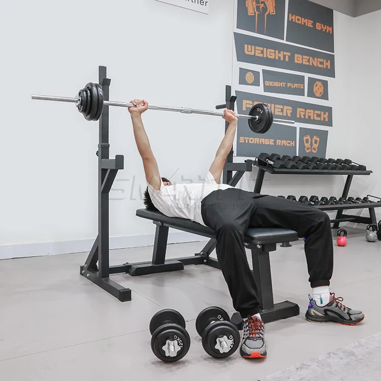 50kg Cast Iron Adjustable Weight Lifting Dumbbell Barbell Set Dumbbell ...