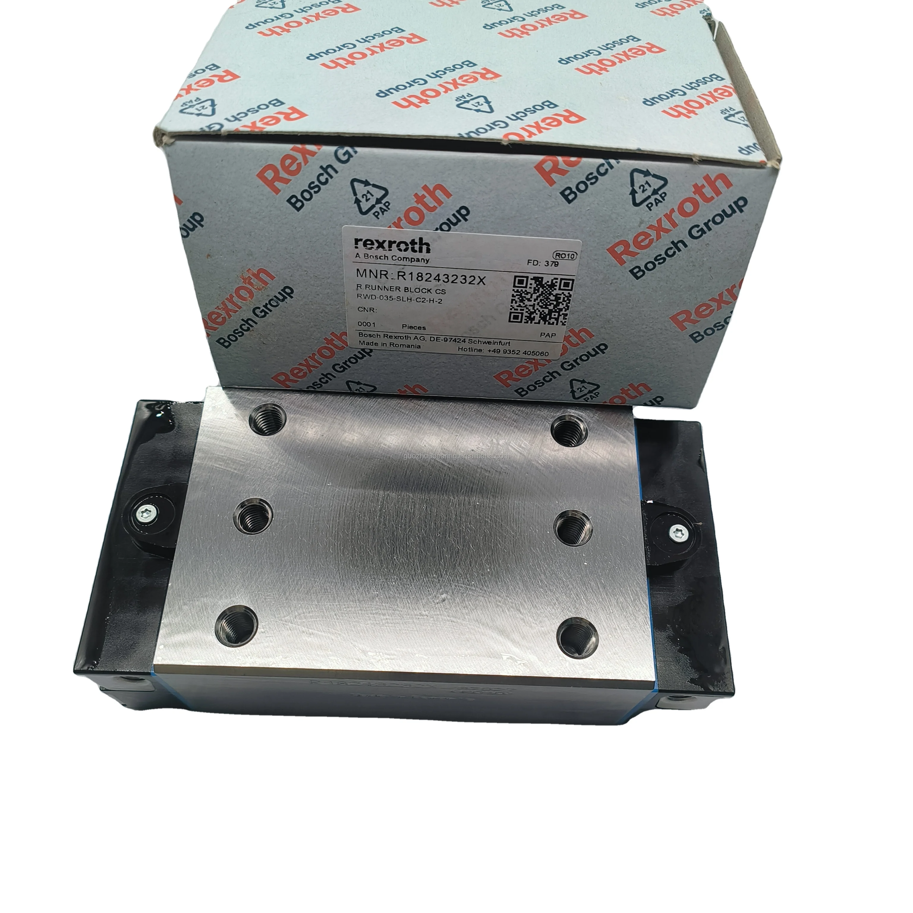 Original Rexroth Linear Guide Rail linear guide Block R18243232X ...