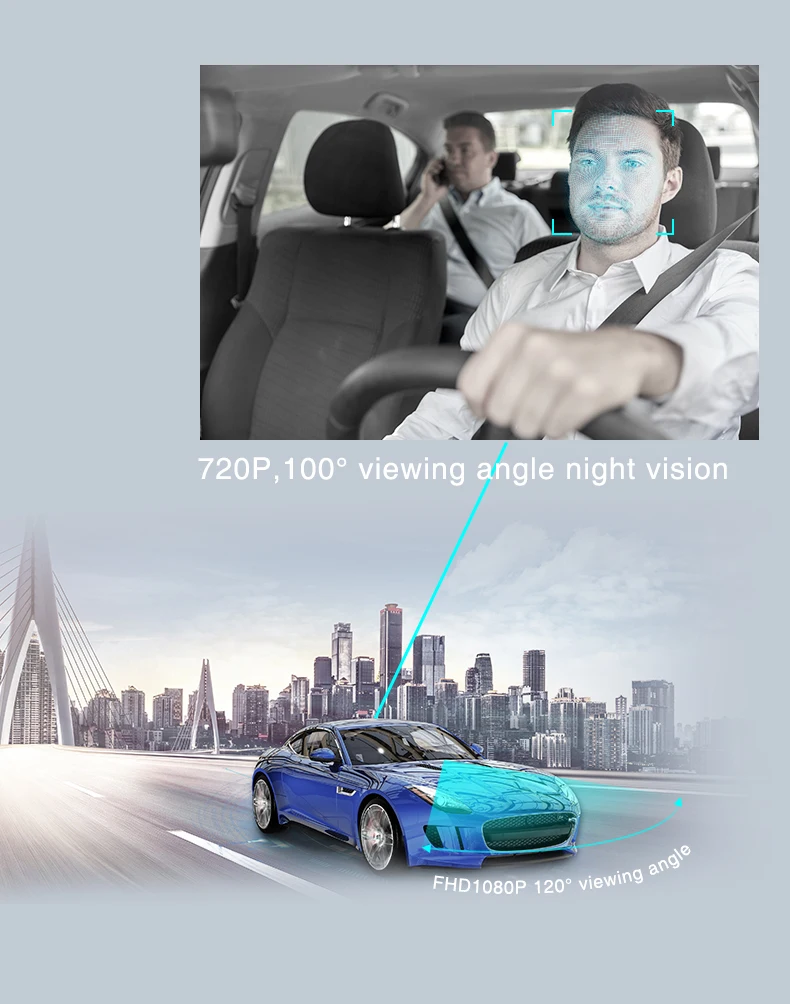 Front+cabin Ir 4g Dashcam With Gps Tracking Live Video On Cmsv6 Dual Cams 4g Ai Dash Cam Support ...