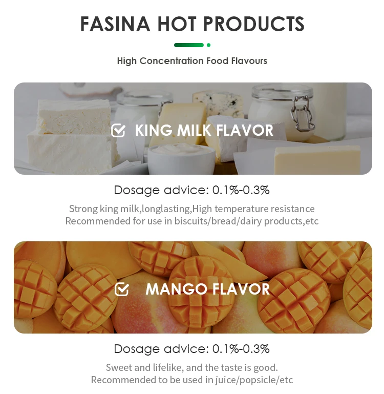 Fasina Manufacturer Food Grade Flavoring Meat Edible Food Flavor ...