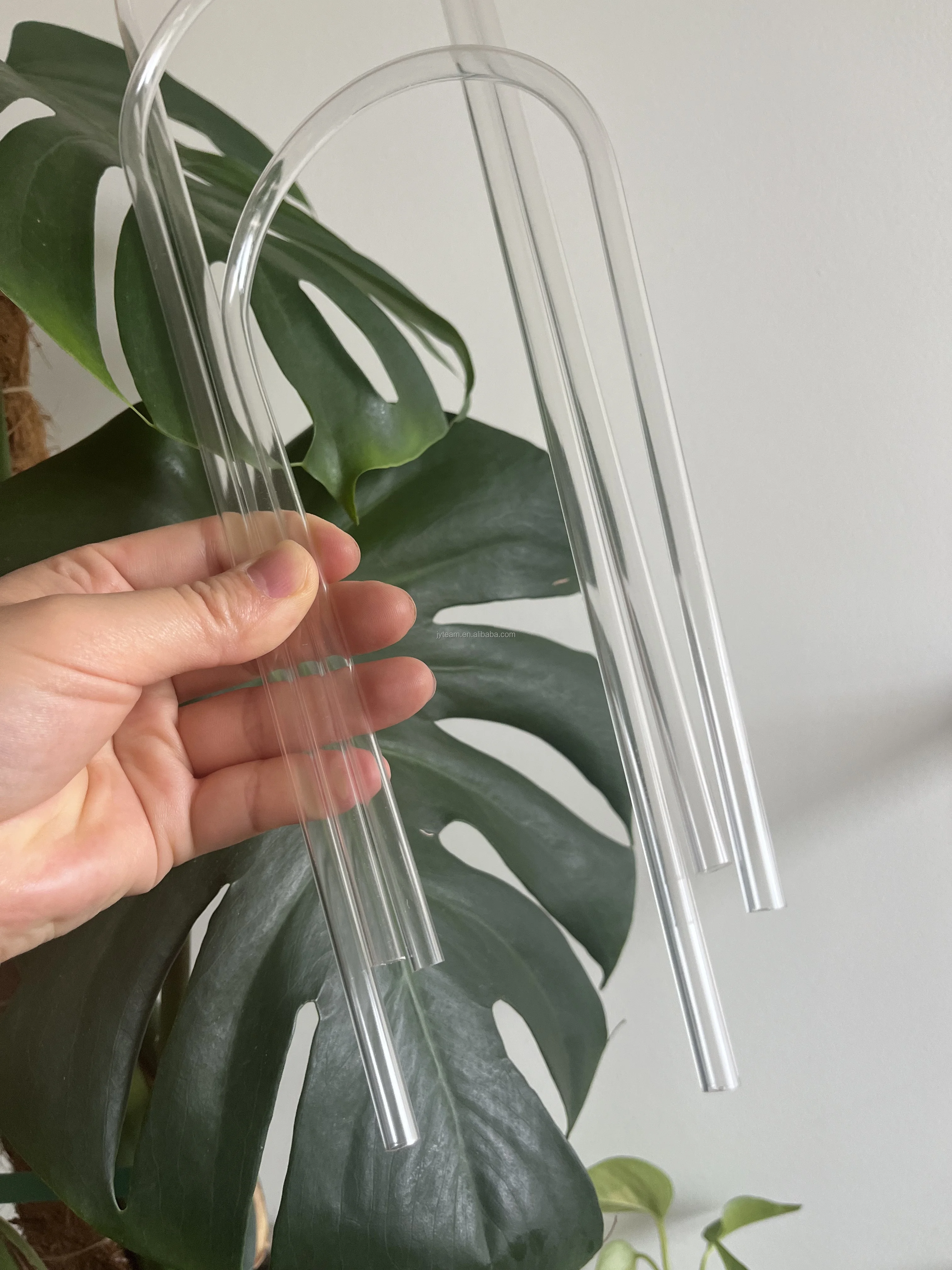 U-shaped Acrylic Trellis - Durable & Clear Plant Support