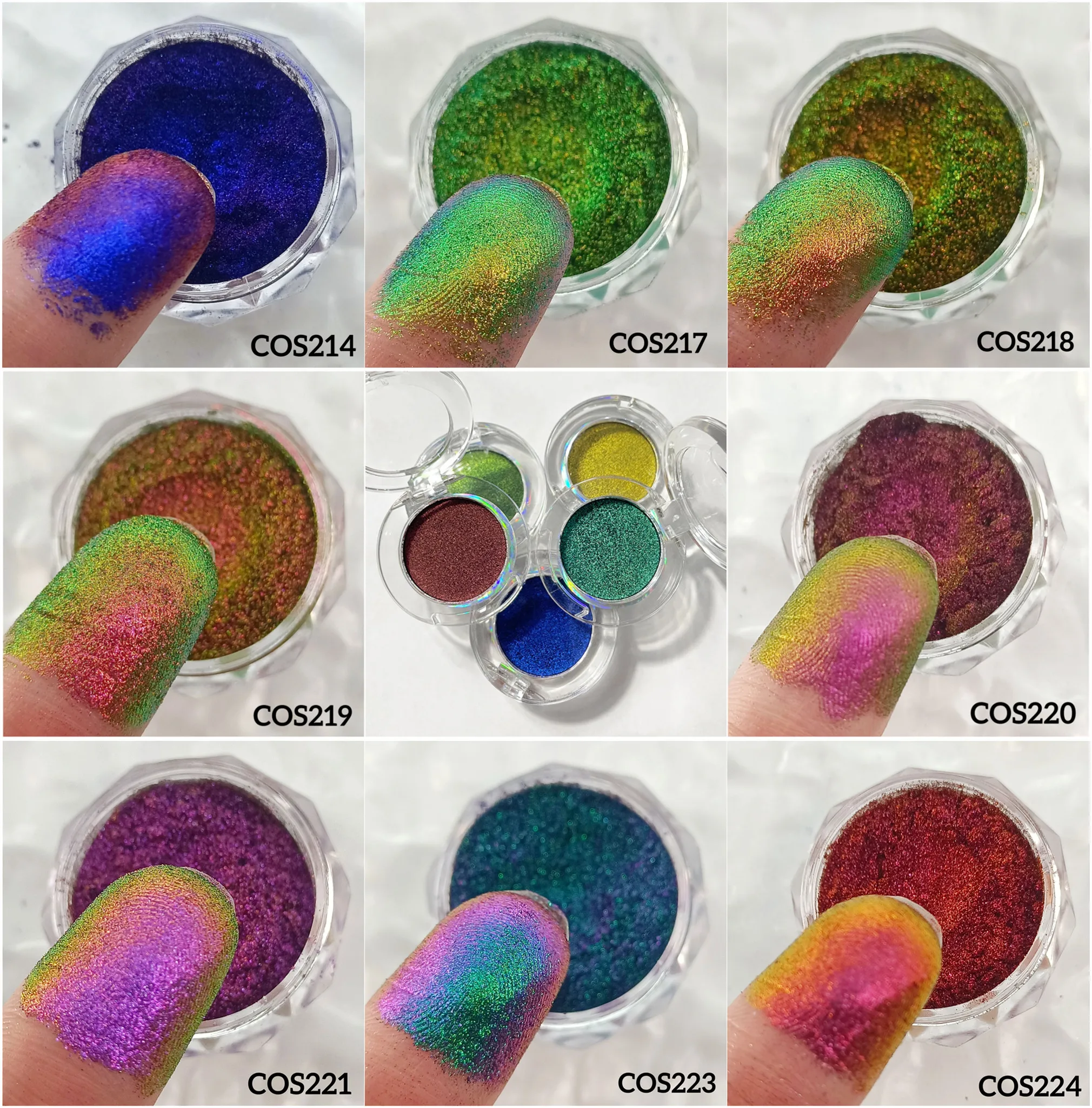 Multichrome Color Chameleon Car Pearl Effect Pigments Shift Car ...