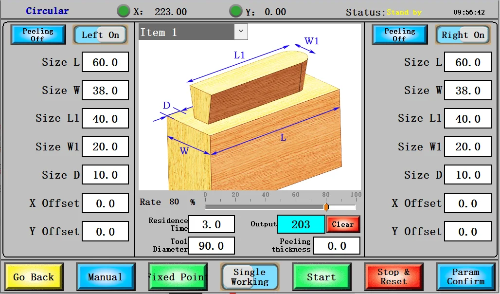 CNC200 Hardwood Tenoner - Precision Mortise Chiseling