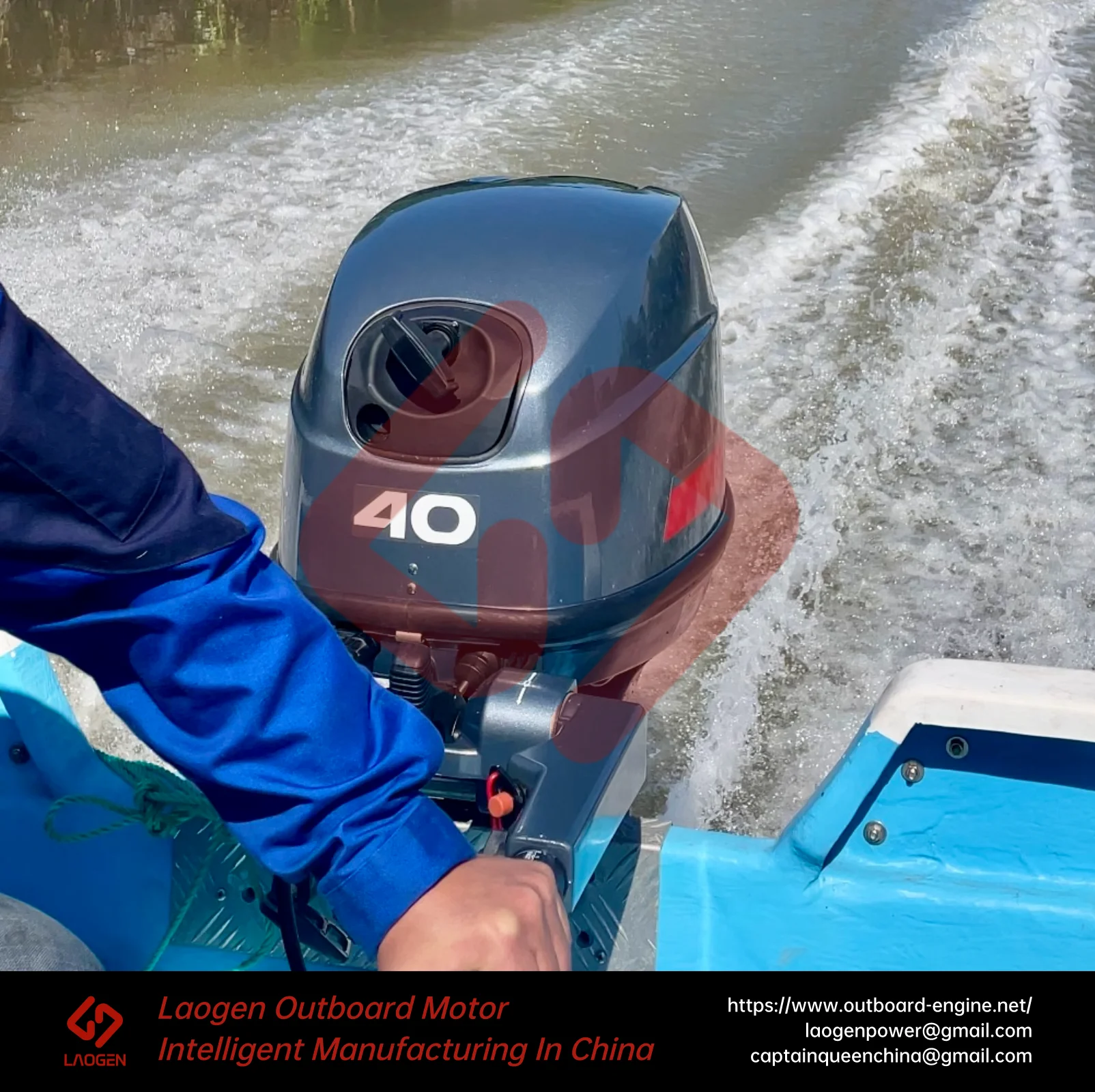 2-stroke 8hp Outboard Boat Motor - Reliable Chinese Factory