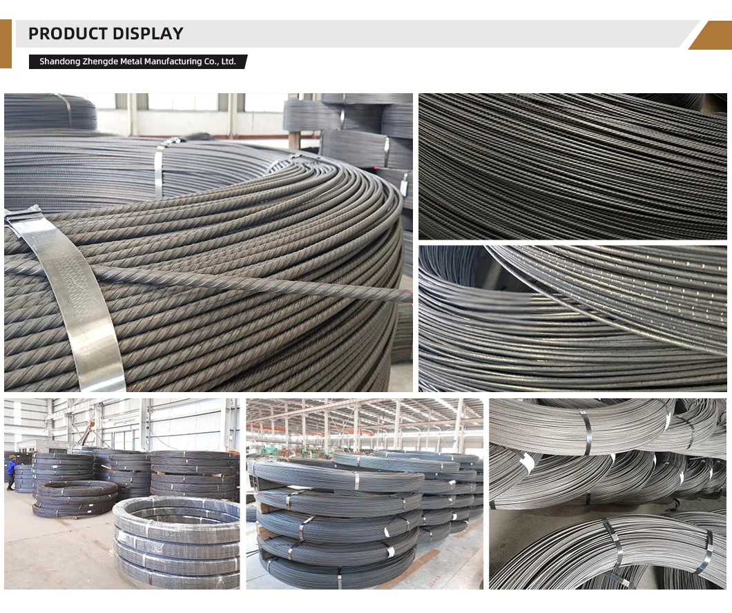 Low Relaxation High Tension Plain Wires Prestressed Concrete Wire Pc ...
