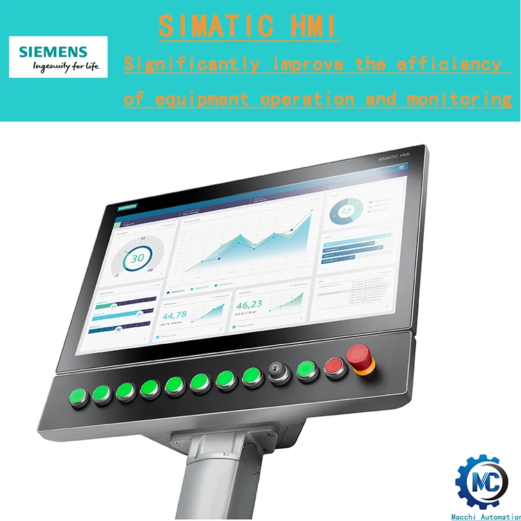 SIEMENS SIMATIC HMI KTP700 Basic Compact Panel Push-button/touch ...