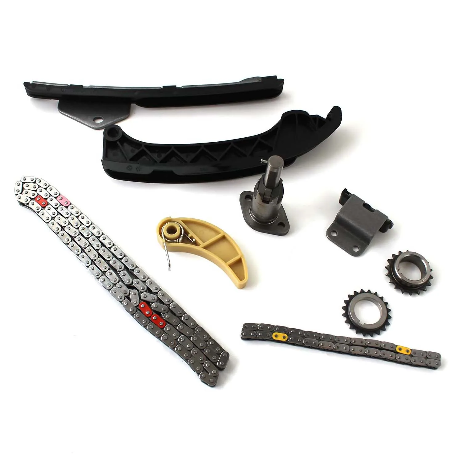 10pc/set Timing Chain Kit Guide Rail Tensioner Sprockets Engine For ...