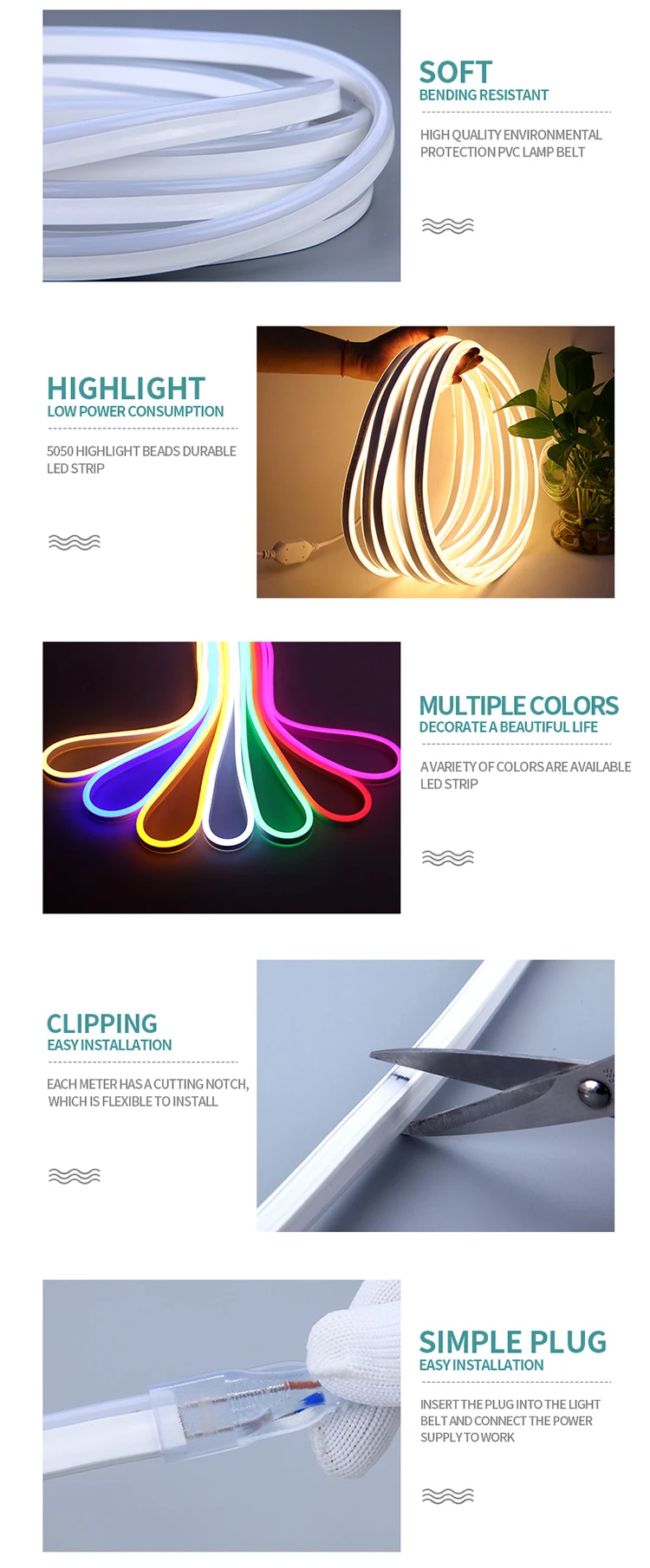 Dmx 512 Control Spi Mix Colors Digital Rgb Led Neon Flex - Buy Led ...