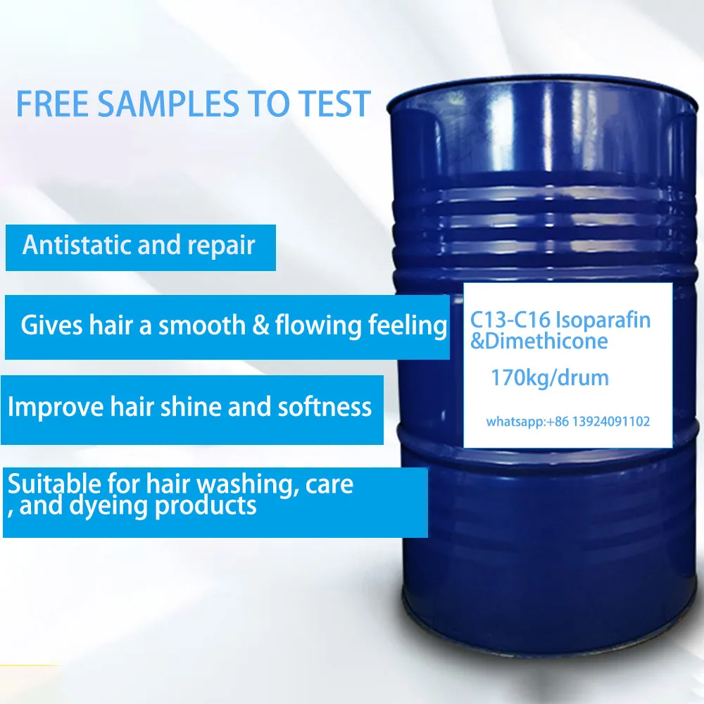 Free Samples High Quality C13-C16 Isoparaffin&Dimethicone Cosmetics Raw ...