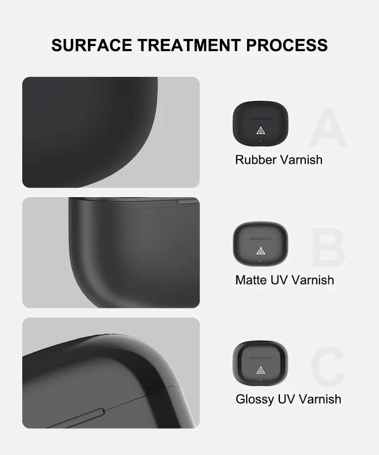 Colorful LED Smart Touch Screen Custom DIY TWS Earphones