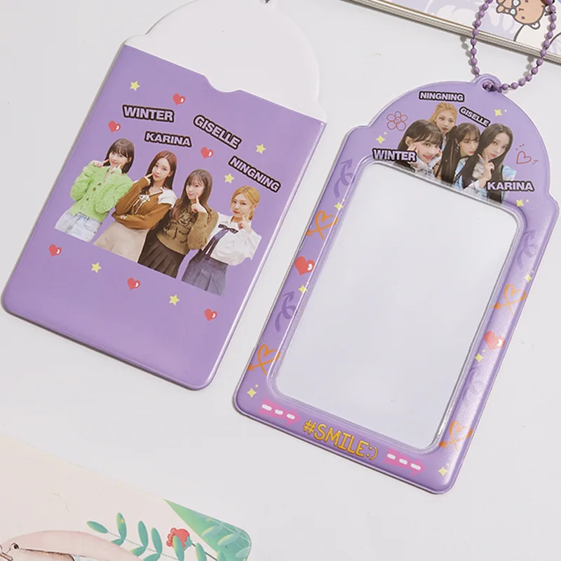 Collect Kpop Photocard Stars with Cute PVC Card Holders