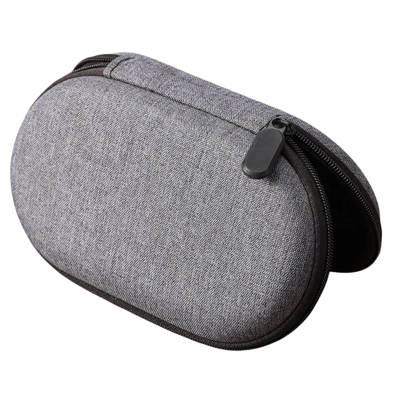 Snowflake Cloth-eva Hard Disk Bag Oval Waterproof & Pressure-resistant ...