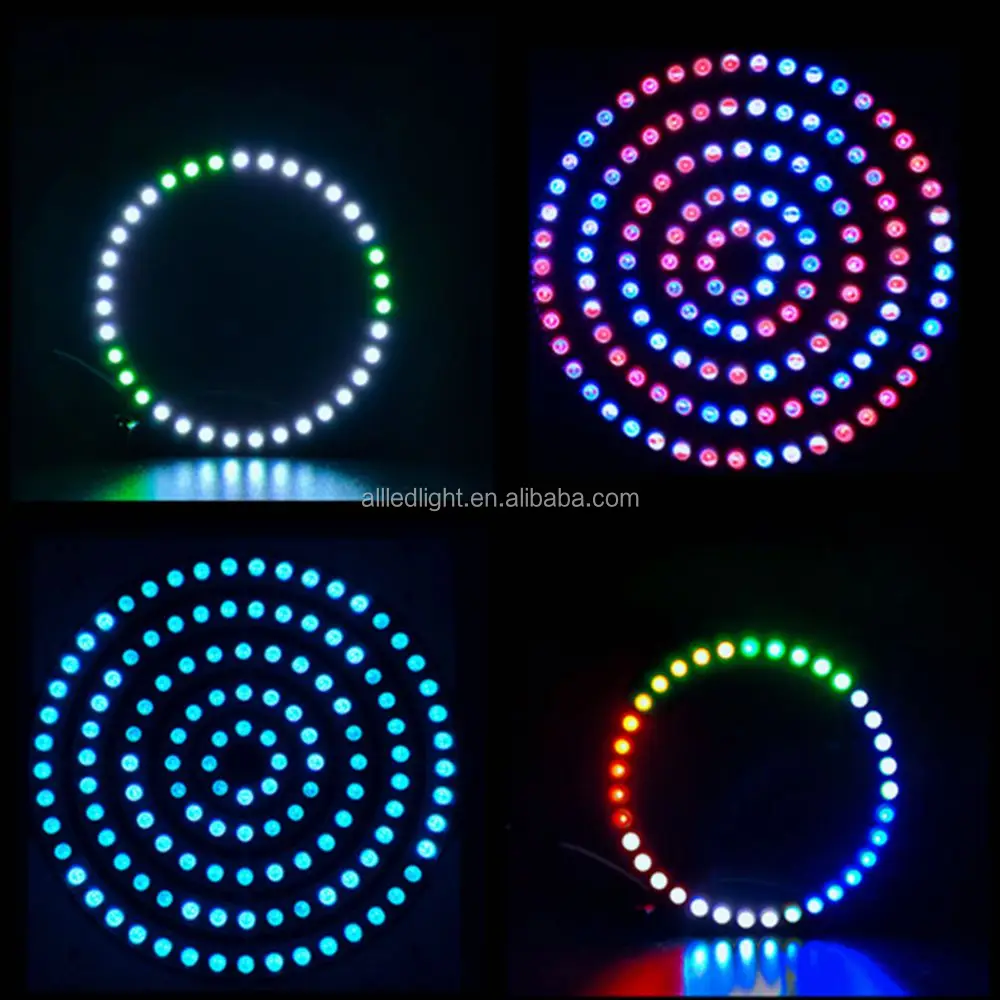 WS2812B LED Ring Modules - Customizable Lighting Solutions