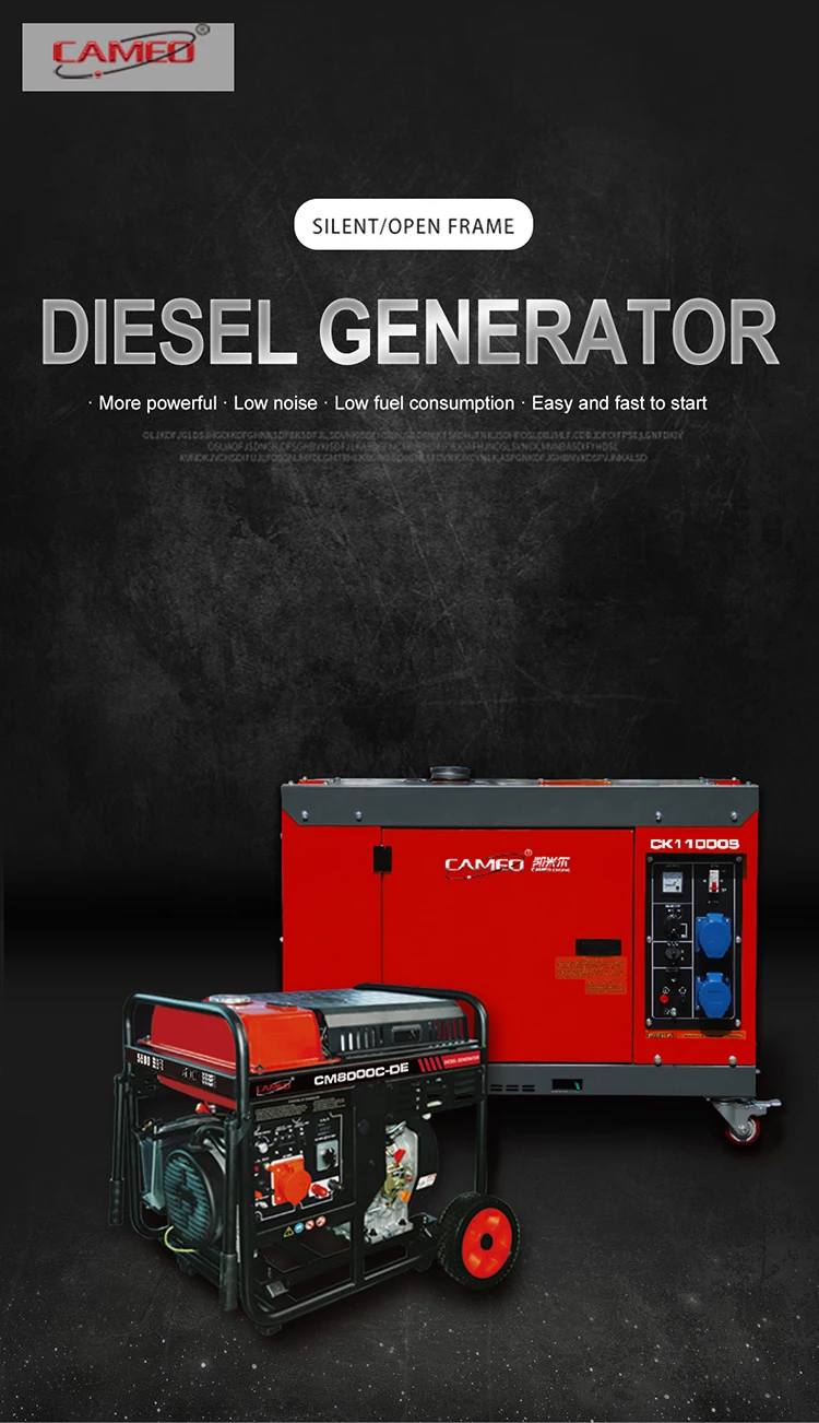 12000w 12000 Watts 12kva 12kw Portable Silent Diesel Generator 12 Kw 12 ...