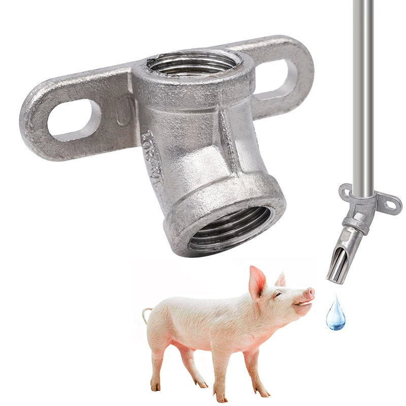 Stainless Steel Automatic Pig Nipple Drinkers Duck-billed Pig Water ...