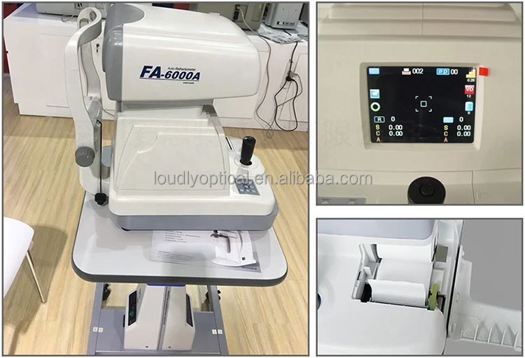 Fairly Used Medical Refractometer Instrument For Eye Visual Examination ...