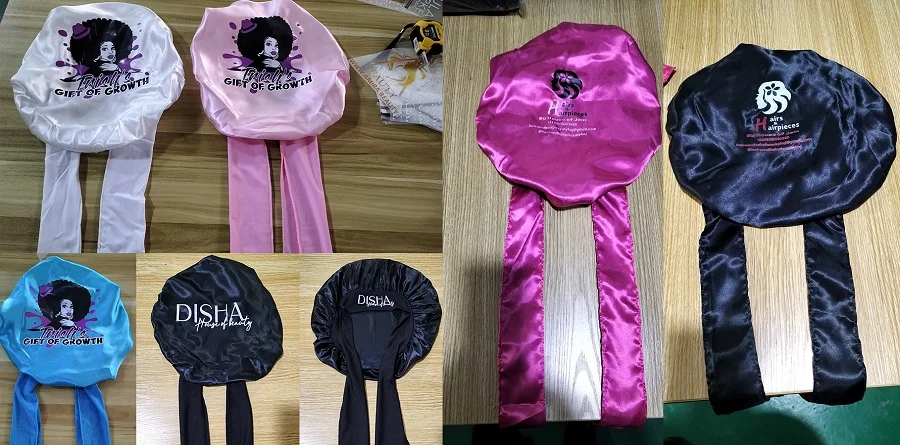 Wholesale Custom Logo Long Braid Bonnets - Sleep in Style