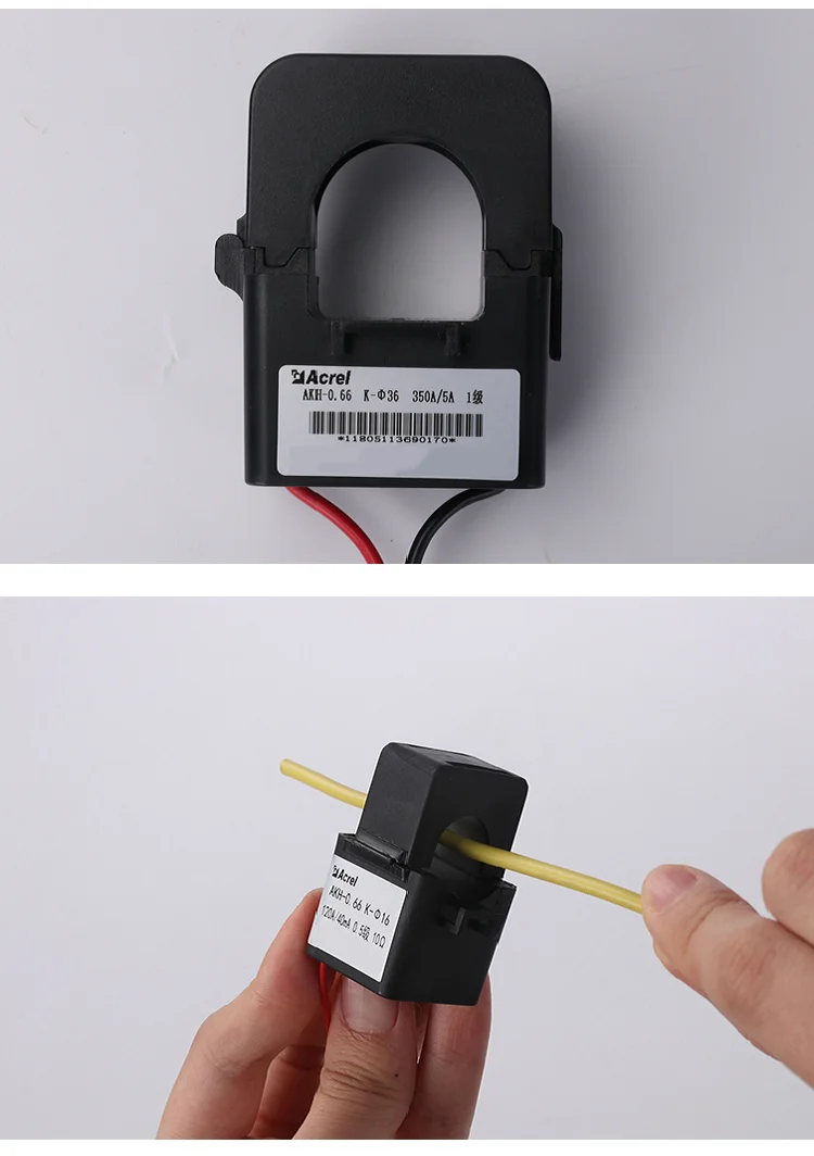 Acrel Micro Type Current Sensor Akh-0.66/k K-16 120a/40ma Ac Clamp ...