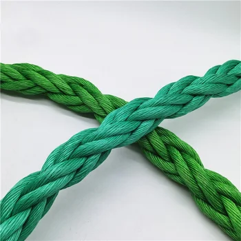 High Tensile 8 Strand Braided 40mm 44mm 48mm Polypropylene Cover Steel ...