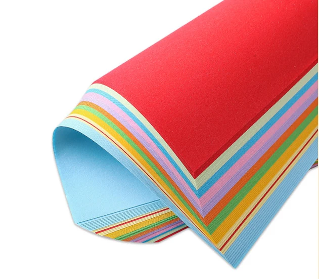 Pure Pulp Multi-color Mixed Colored Packaging Thickened 80g Transfer A4 ...