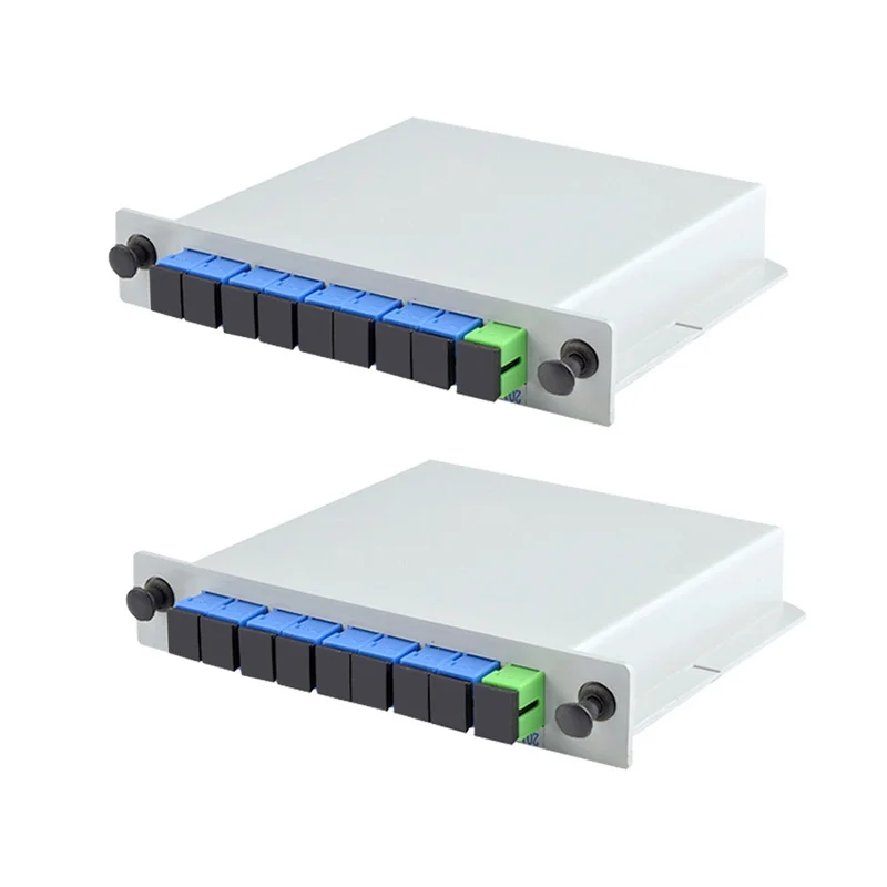 FTTH Cassette Plc Splitter Card Inserting Type 1X4 1X16 LGX Plug-In ...