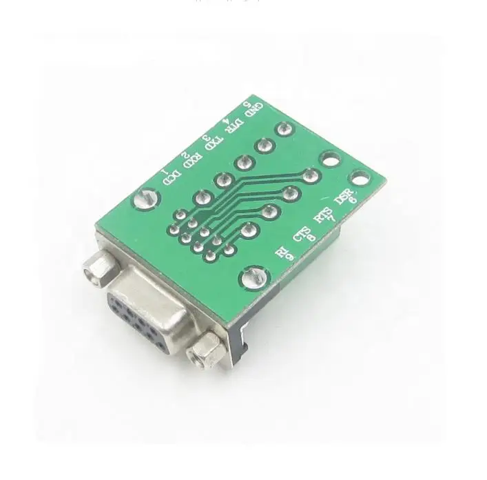 Db9 Shell-free Solder-free Plug 9-pin Connector To Terminal Block Rs232 ...