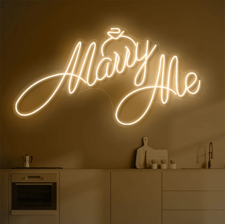 Confession Marriage Proposal Neon Sign Billboard Customization High ...