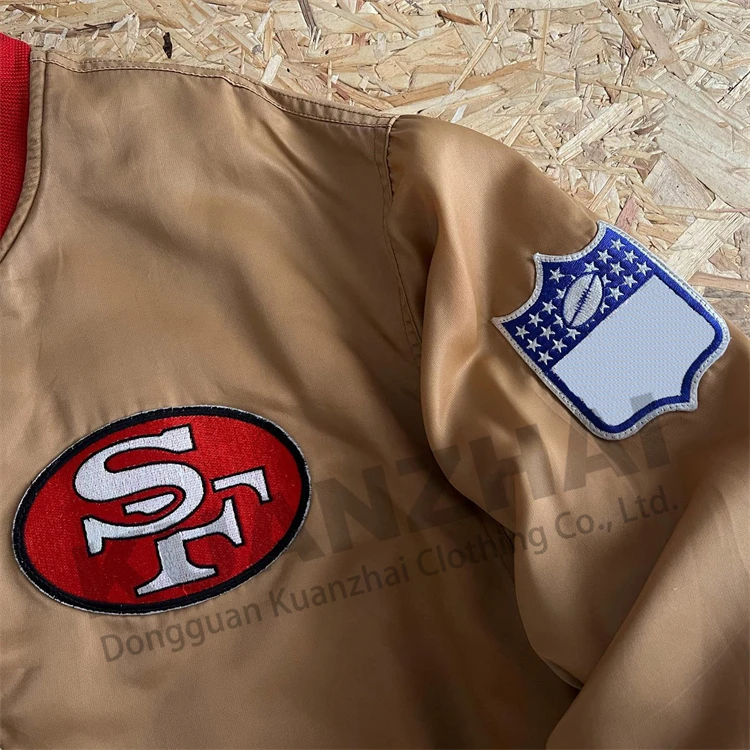 Oem Custom Logo Embroidery Patch Casual Baseball Breathable Varsity ...