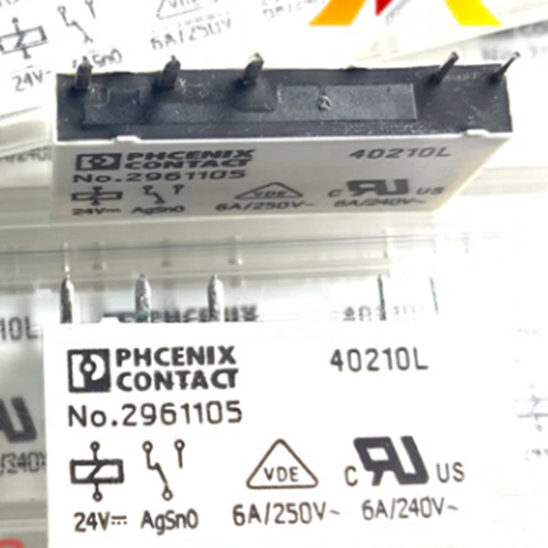 Relay 2961105 New Art-nr.2961105 Original No.2961121 24vdc 6a 5 Feet ...