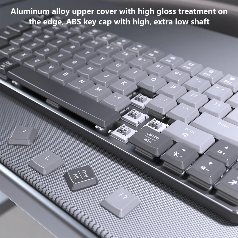 Wireless Mechanical Keyboard Triple Mode 2.4g/usb-c/bluetooth Gaming ...