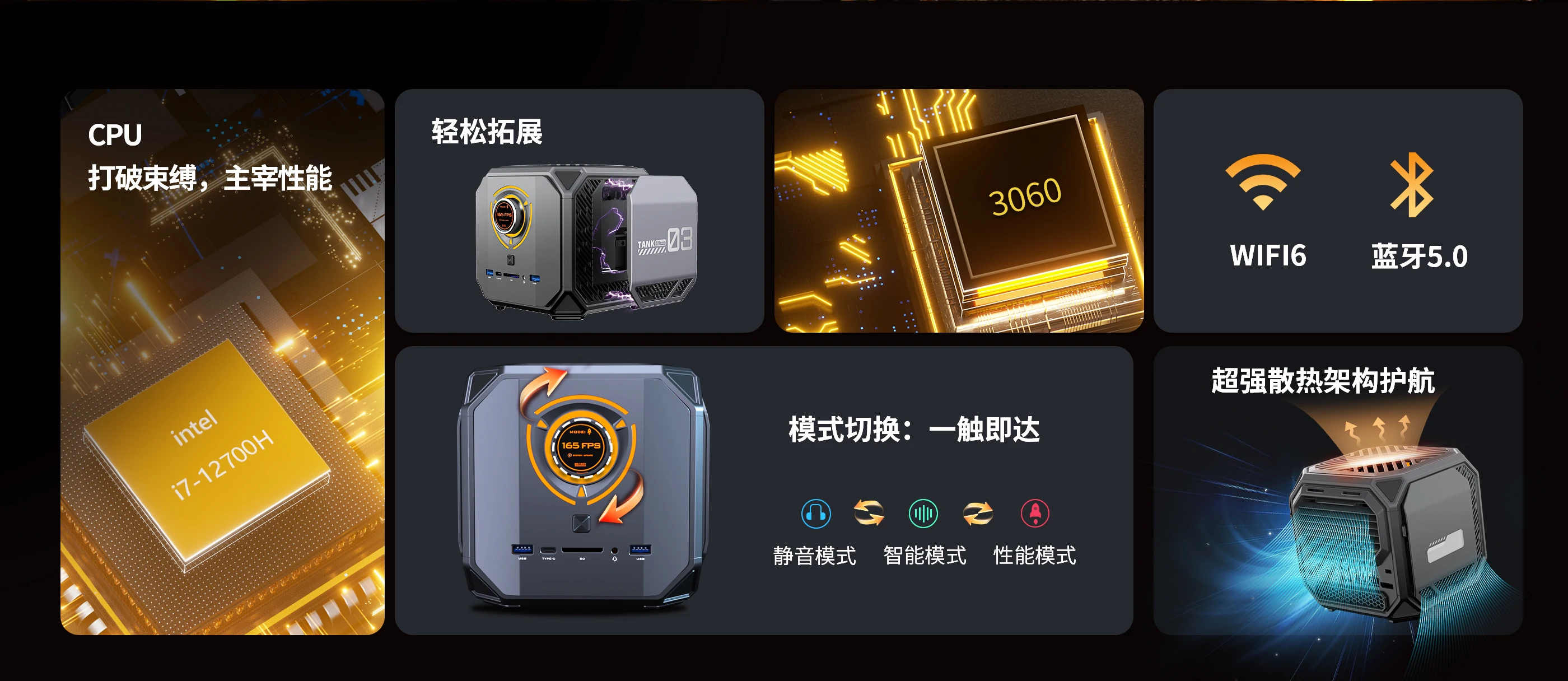 2024 Soyeer New Gaming Mini Pc I9 12950h I7 12650h Rtx 3060 Mxm ...