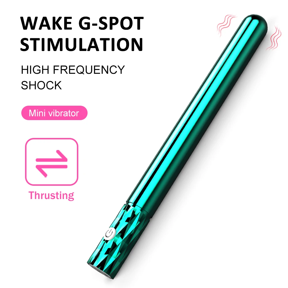 Latest Product Electric Shock Vibrating Rod G Spot Massager Powerful ...